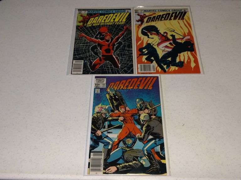 4 Daredevil Comics - Auction Ohio