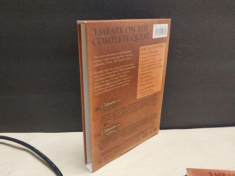 Conan – The Complete Quest (Double Side Movies-DVD Set with Slipcover ...