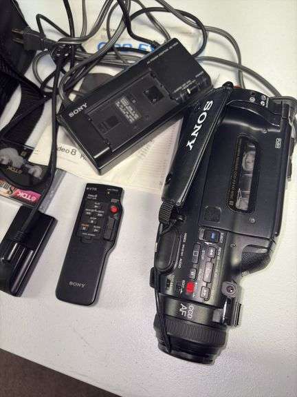Sony VHS video camera - Auction Ohio