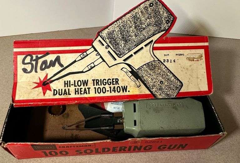 Craftsman Soldering Gun - Auction Ohio