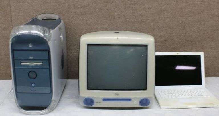 Apple iMac G3, Power Mac G4, and iBook G3 Bundle - Auction Ohio