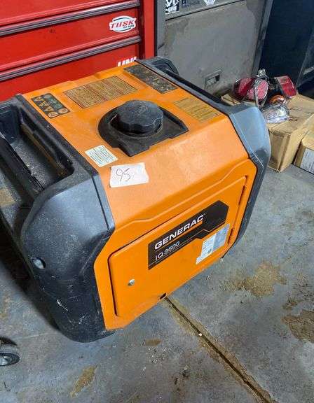 Generac iQ3500 portable inverter generator - Auction Ohio