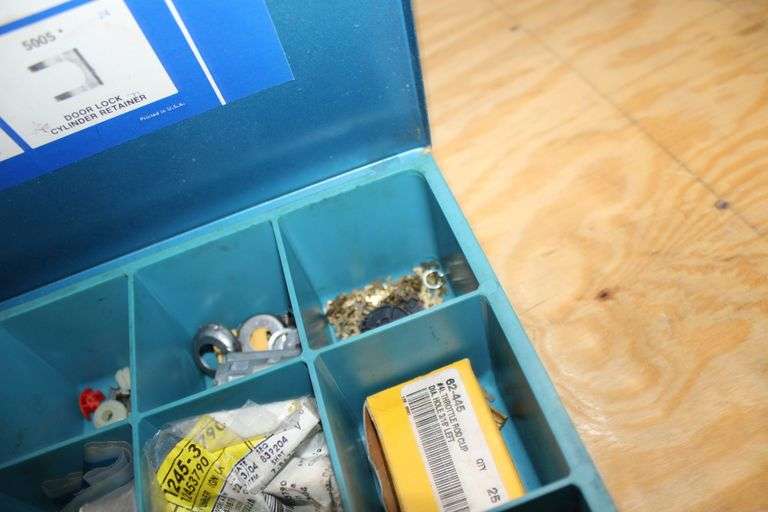 Metal Hardware Storage Cases & Contents - Auction Ohio