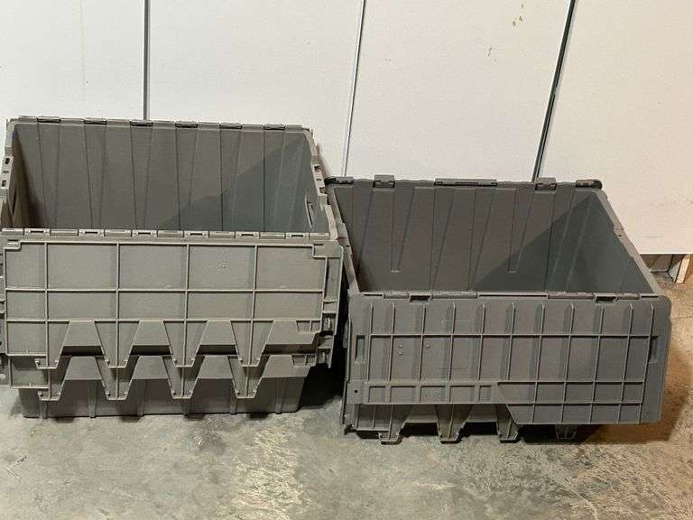 Plastic Storage Totes - Auction Ohio