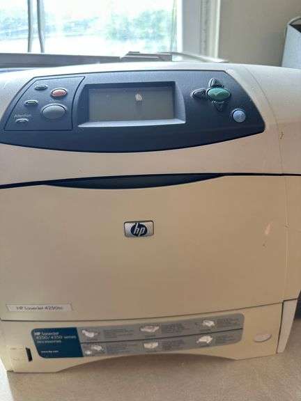 HP LaserJet 4250n Printer - Auction Ohio