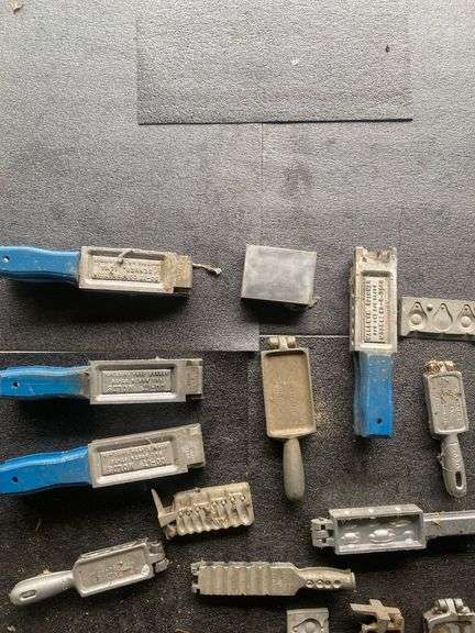 Assorted Vintage Lead Fishing Mold Lot - Auction Ohio