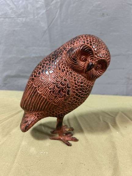 Cast Iron Owl - Auction Ohio