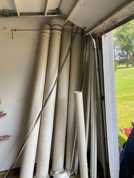 Lot of Decorative Vinyl Porch Columns - Auction Ohio