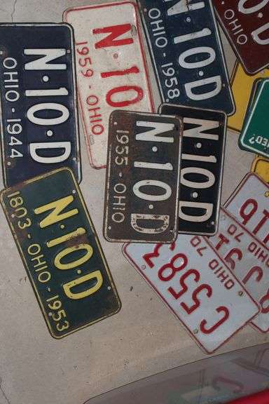 Ohio License Plates - Auction Ohio