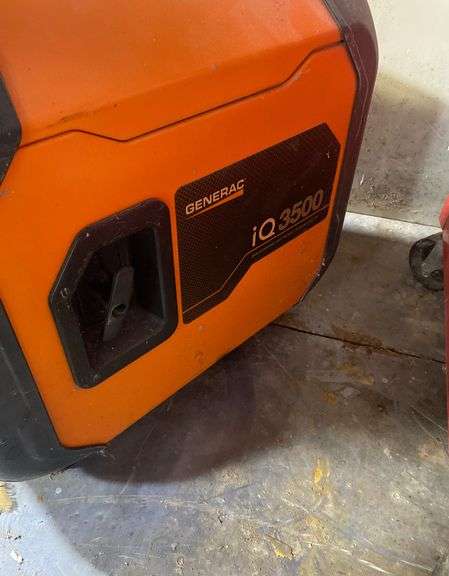 Generac iQ3500 portable inverter generator - Auction Ohio