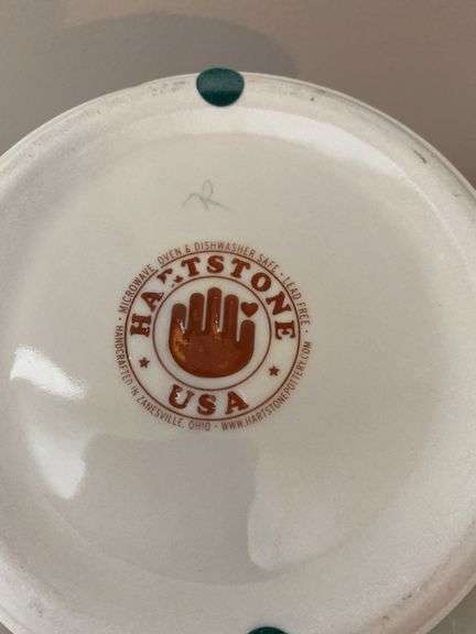 Hartstone USA - OSU mugs and canister with lid - Auction Ohio