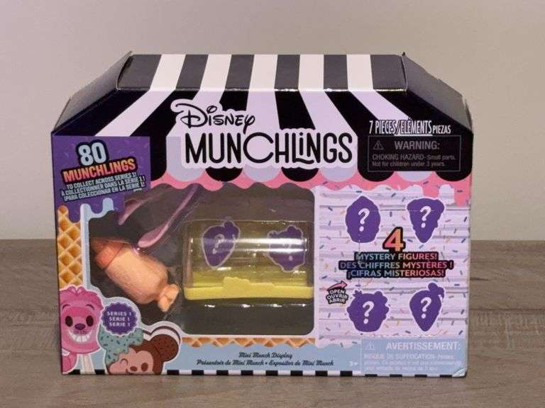 **NEW** Disney Munchlings Mini Munch Displays - Auction Ohio