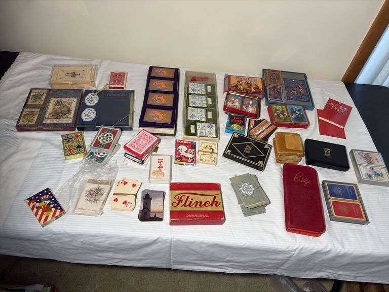 Large Assortment of Playing Cards - Auction Ohio