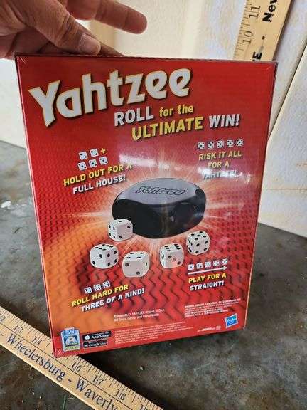 New Unopened Yahtzee Game By Hasbro - Auction Ohio