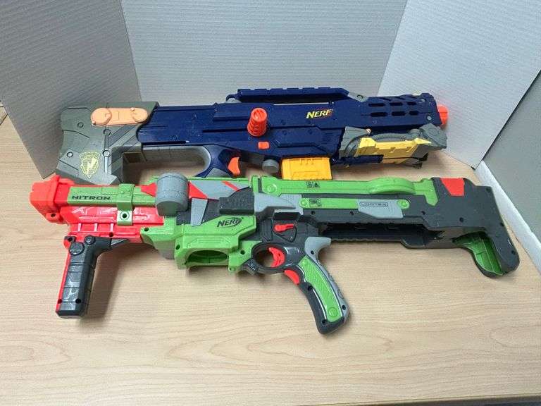 Nerf Vortex Nitron & Elite Blaster Duo - Auction Ohio