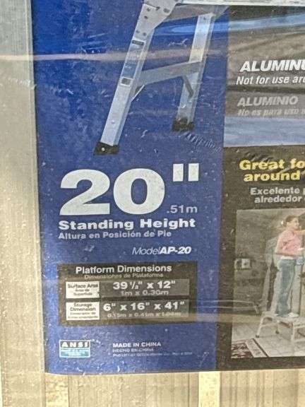 Werner Portable Work Platform New in The Package - Auction Ohio