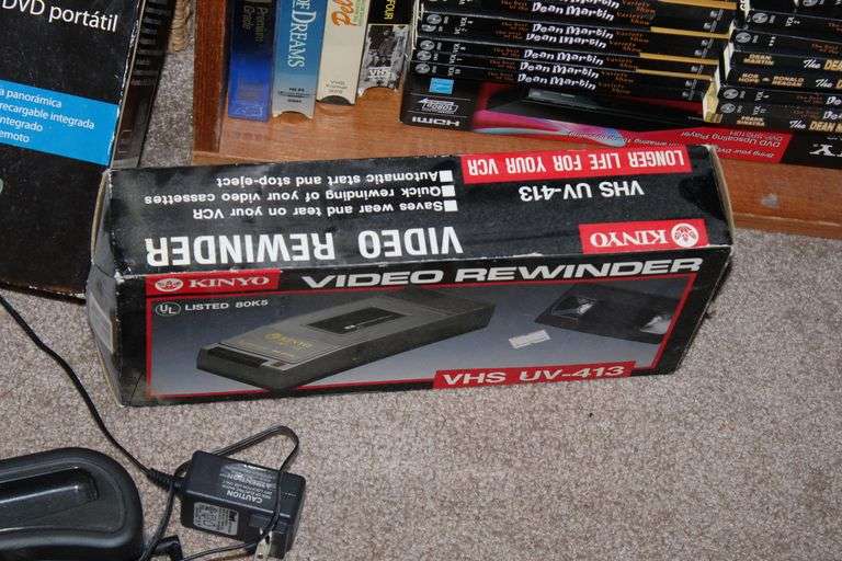 Bookcase & Misc. Electronics - Auction Ohio