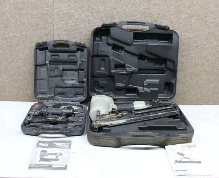 Senco FinishPro 11 Micro Pinner & Porter-Cable Clipped Head Framing ...