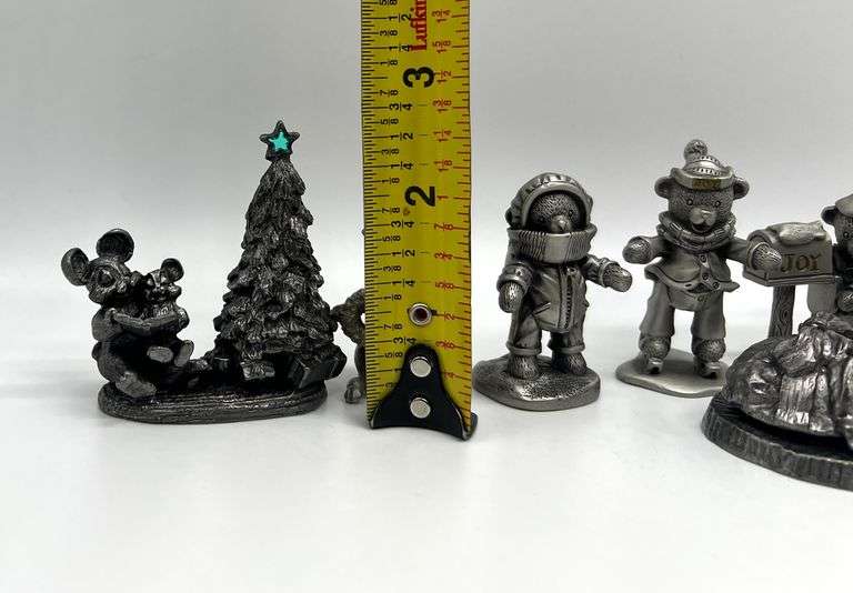 Small Pewter Figurines - Auction Ohio