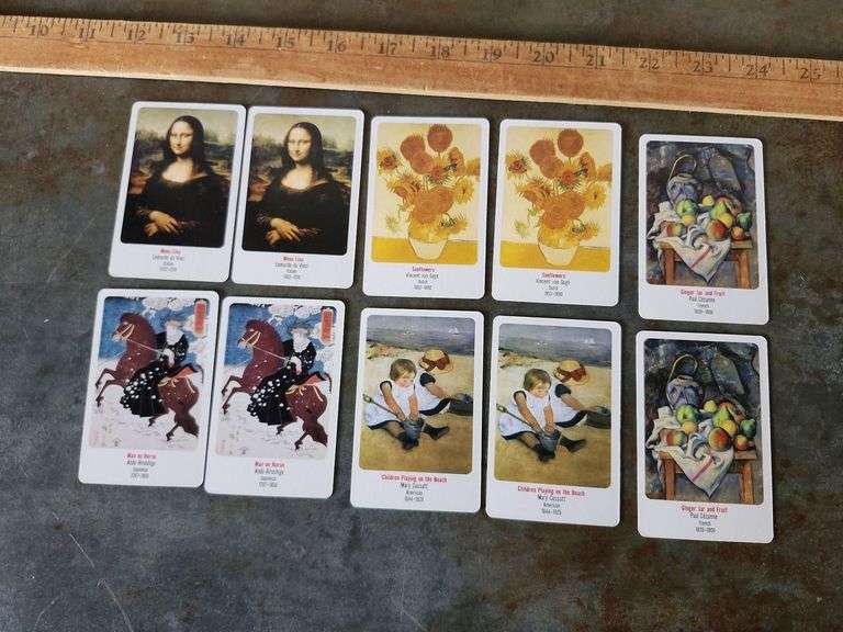 Artwork Memory Cards - Auction Ohio