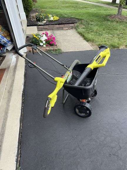 Ryobi yard tools and Scott spreader - Auction Ohio