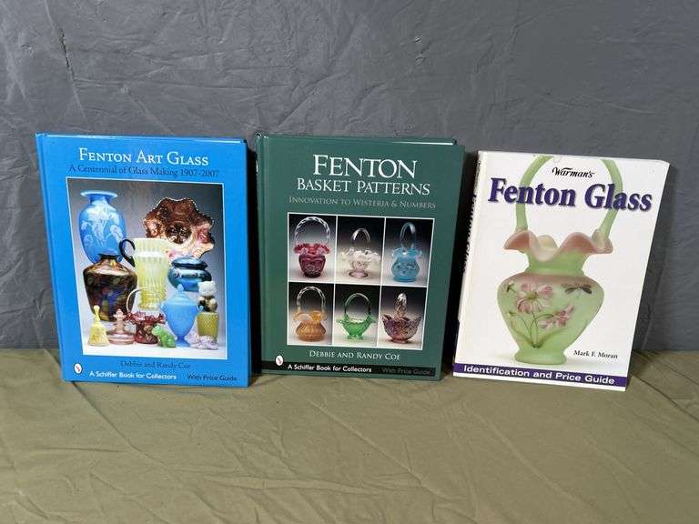 Fenton Art Glass Reference Books - Auction Ohio