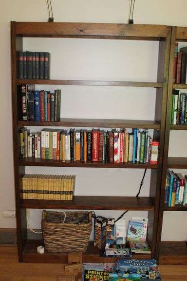 Knotty Pine Bookcases - Auction Ohio