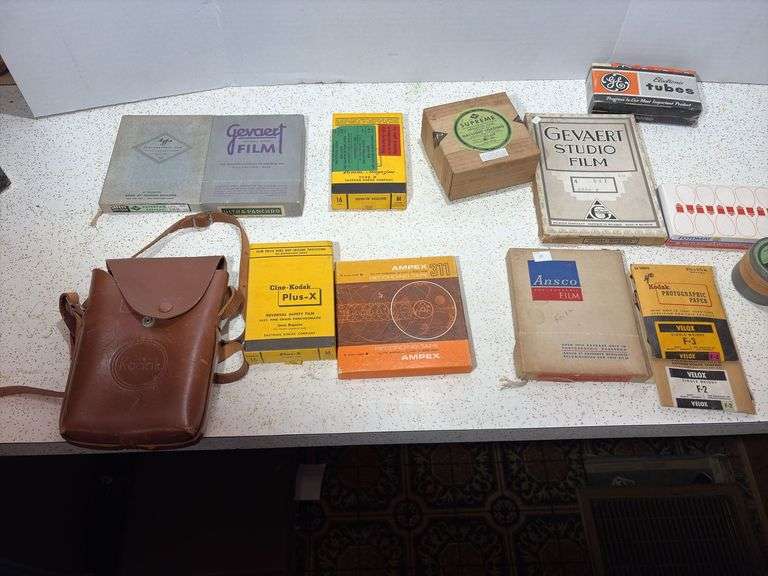 An Assortment of Camera Films and More - Auction Ohio