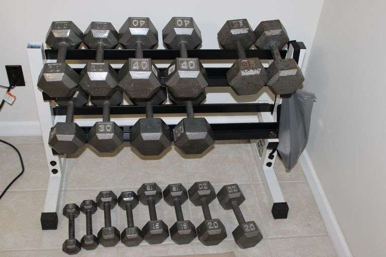 Hex Weights Set - Auction Ohio