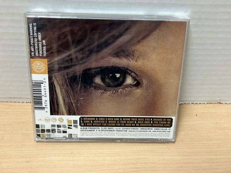 Kelly Clarkson “Breakaway” CD – Disc Included - Auction Ohio