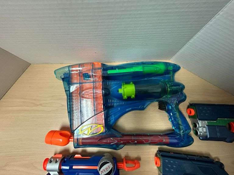 Assorted NERF and Water Blasters – Set of Four - Auction Ohio