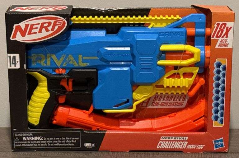 **NEW** NERF Rival Challenger MXXIV-1200 - Auction Ohio