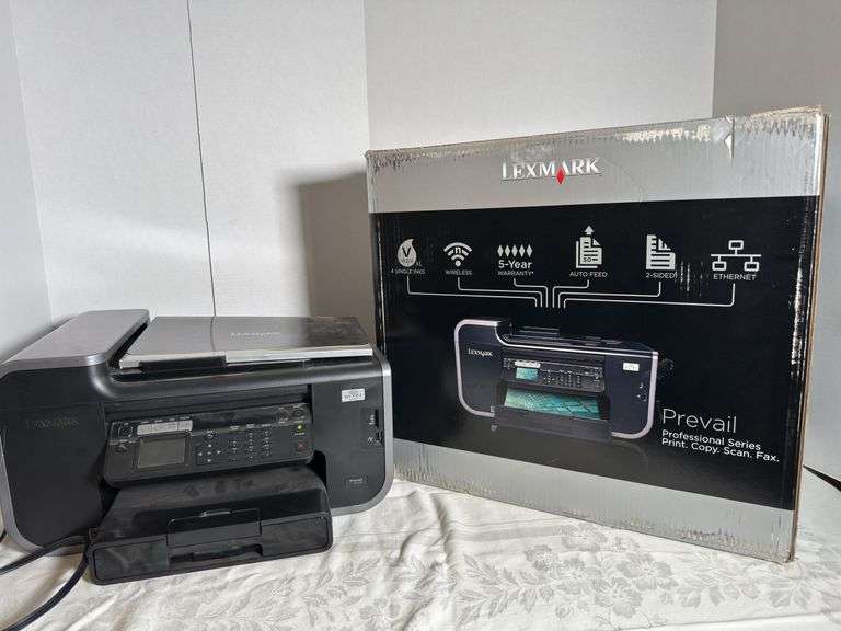 Lexmark Prevail Pro705 All-in-One Inkjet Printer - Auction Ohio