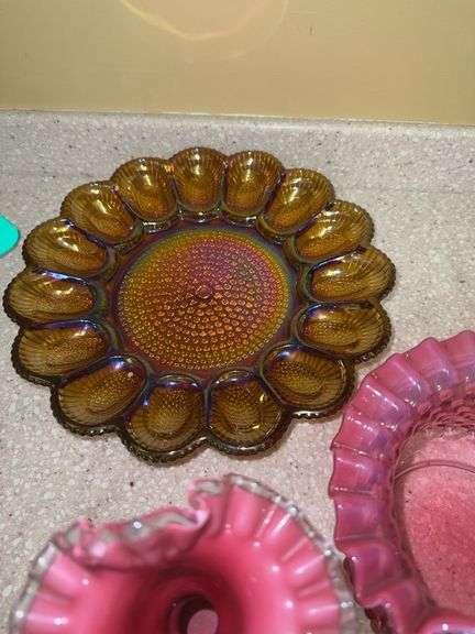 Depression style glass - Auction Ohio