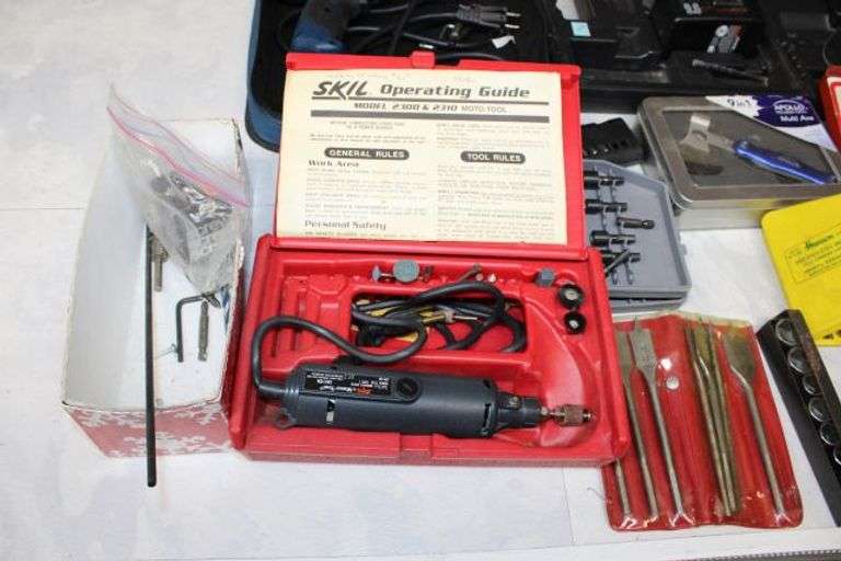 Power Tools and Hand Tools Including SKIL Moto-Tool and Drill Drivers ...