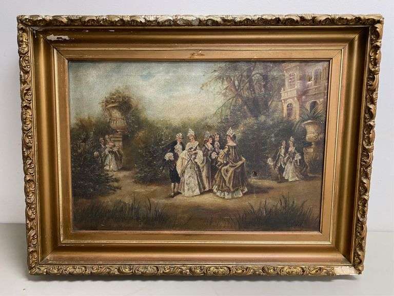 Gold framed art - Auction Ohio