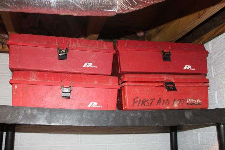 Plano Red Toolboxes - Auction Ohio