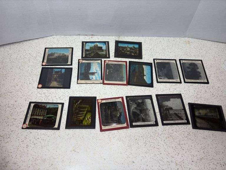 14 Glass Viewer Slides - Auction Ohio