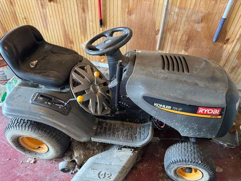 Ryobi Riding Mower - Auction Ohio
