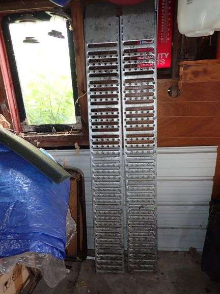 Haul Master Steel Loading Ramps - 1000lb cap - Auction Ohio