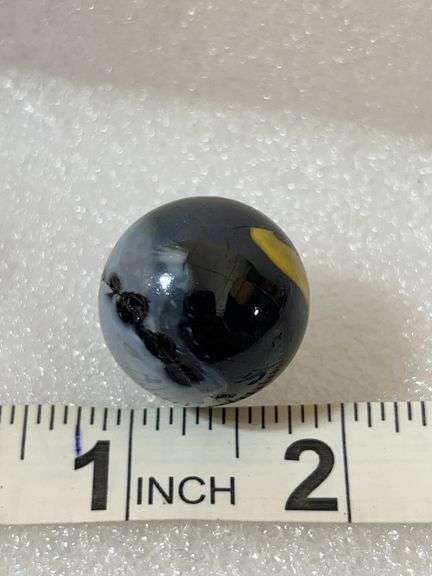 Patch & Ribbon Shooter Marble Minor Damage - Auction Ohio