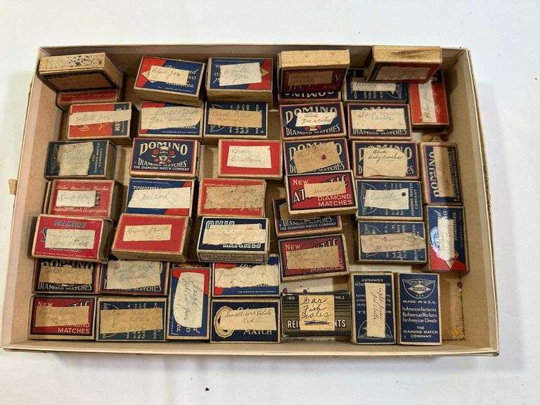 Crafting and Vintage Match Boxes - Auction Ohio