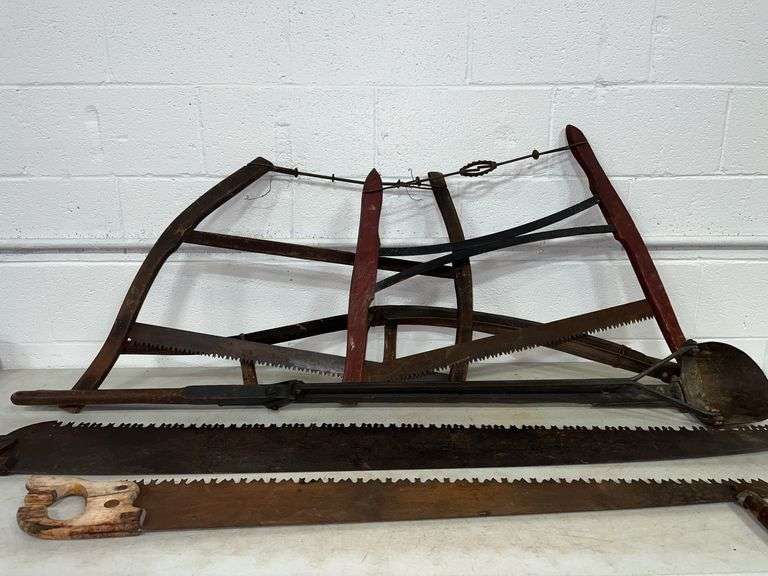 Antique logging and woodworking - Auction Ohio