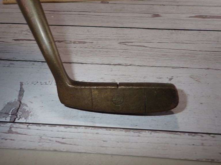 First Flight Walnut shaft - Otey Crisman Vintage 1960s Brass Putter ...