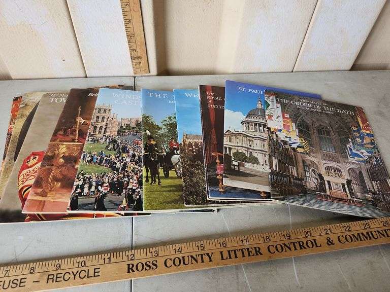 12 Pitkin Pride Of Britain Books 1970S - Auction Ohio