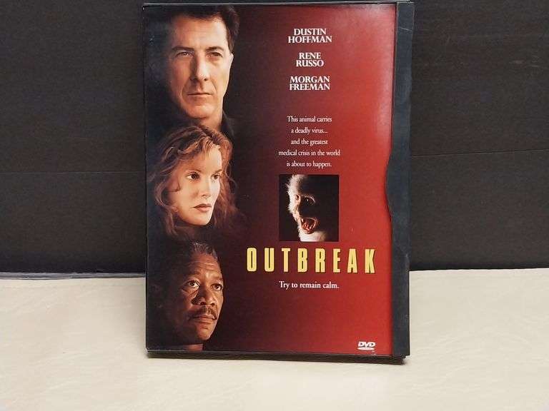 Outbreak (DVD, 1995) Dustin Hoffman, Rene Russo, Morgan Freeman ...