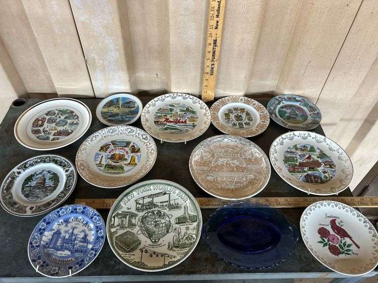 Assorted Traveling Collector Plates - Auction Ohio