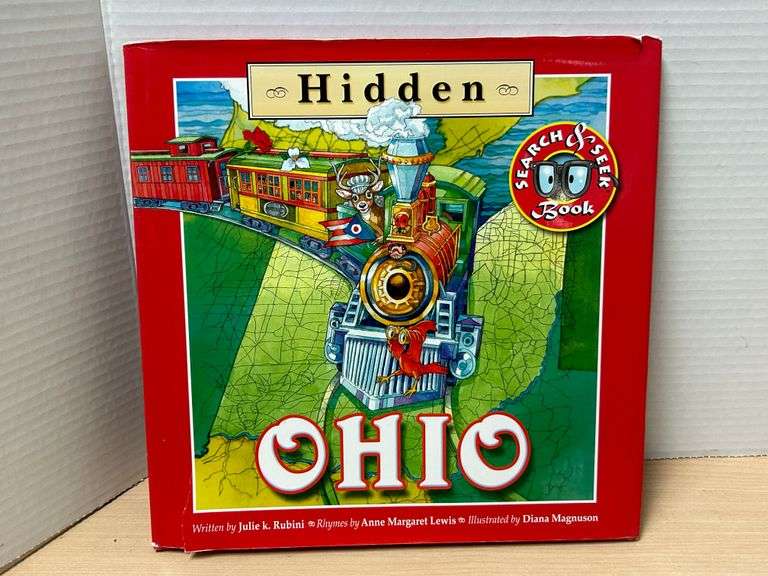 Hidden Ohio Search & Seek Book - Auction Ohio