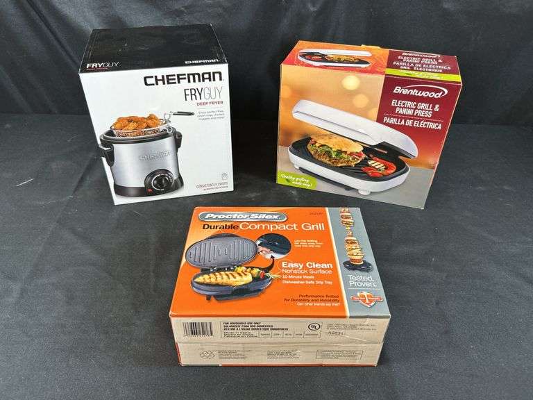 Deep Fryer & Mini Grills - Auction Ohio