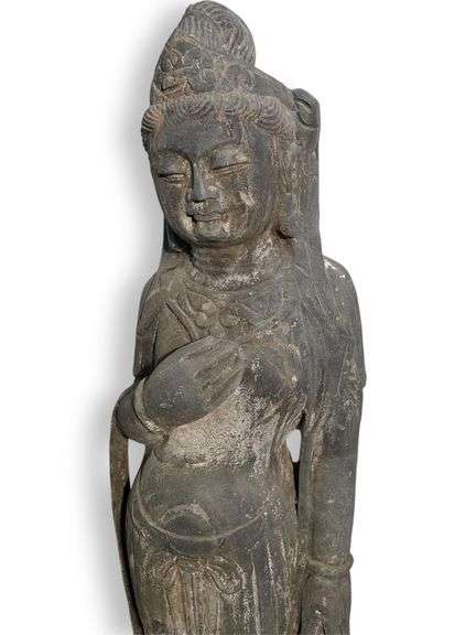 BODHISATTVA GUANYIN GARDEN STATUE. - Auction Ohio